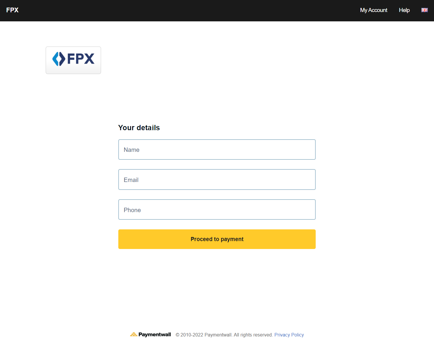 Payment Method - FPXmalay