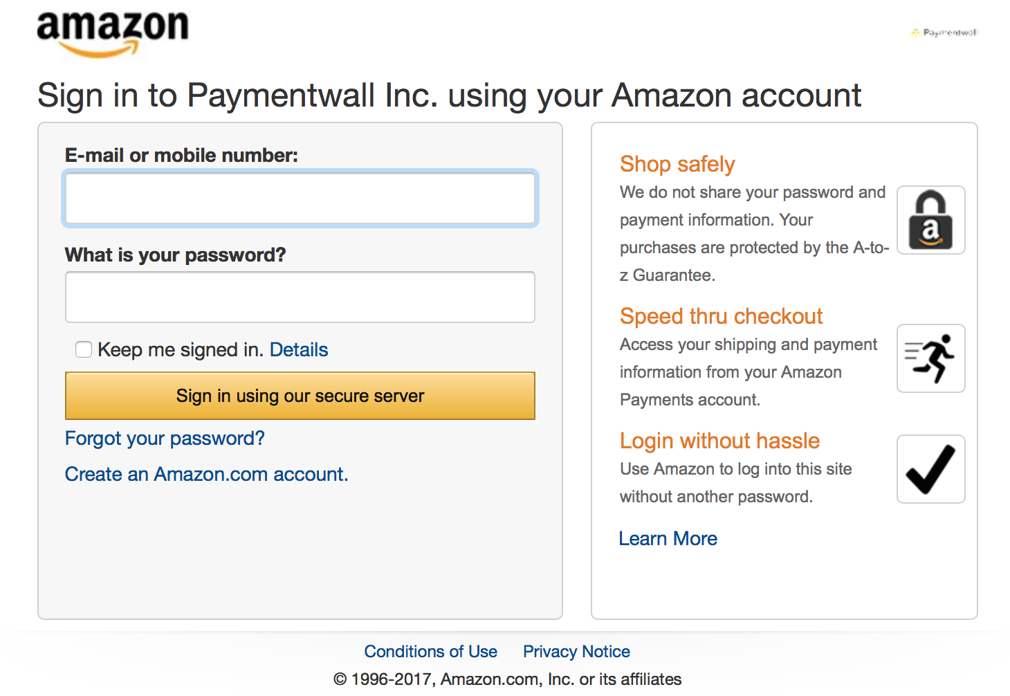Payment Method Amazon Pay Payment Method Amazon Pay