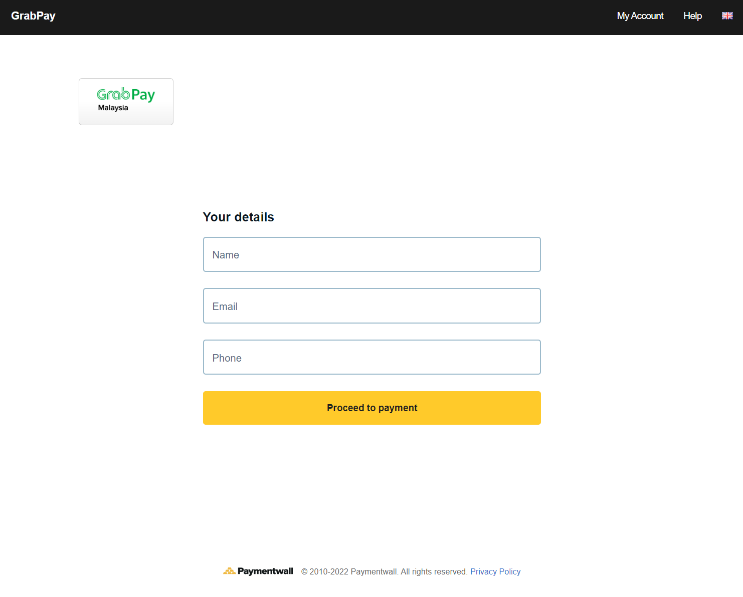 Payment Method - GrabPay Malaysia