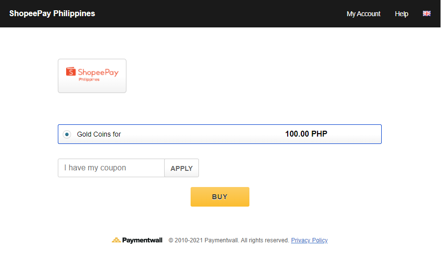 Payment Method - ShopeePay Philippines