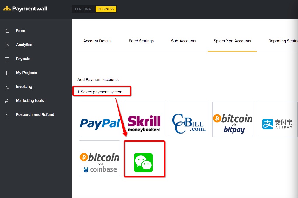 SpiderPipe WechatPay